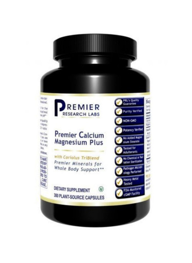 Premier Calcium Magnesium Plus, 300 vcaps - Premier Research Labs