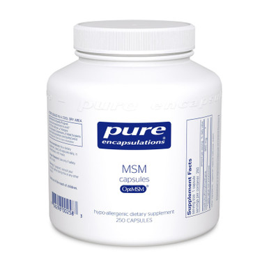 MSM Capsules 250 caps - Pure Encapsulations