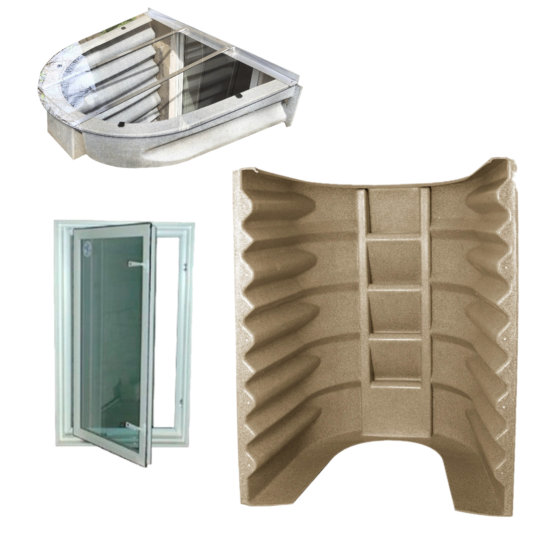 Wellcraft 2062 Egress Kit for Sale | Free Shipping | Window Well Supply