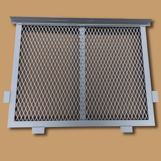 Custom Rectangular Aluminum Grate for Window Wells