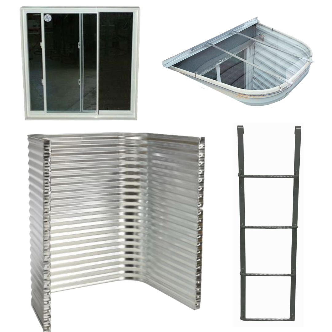 Order Scapewel Egress Kit - Free Shipping | Window Well Supply