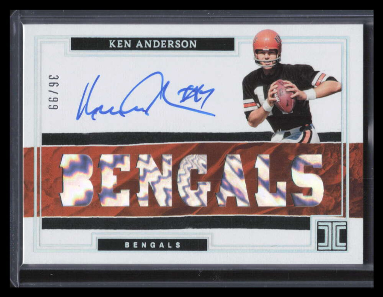 SOLD 131284 2022 Panini Impeccable Impeccable Logo Autographs 5 Ken ...