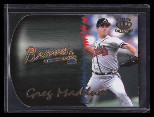 1998 Pacific Team Checklists 15 Chipper Jones Greg Maddux - Sportsnut Cards