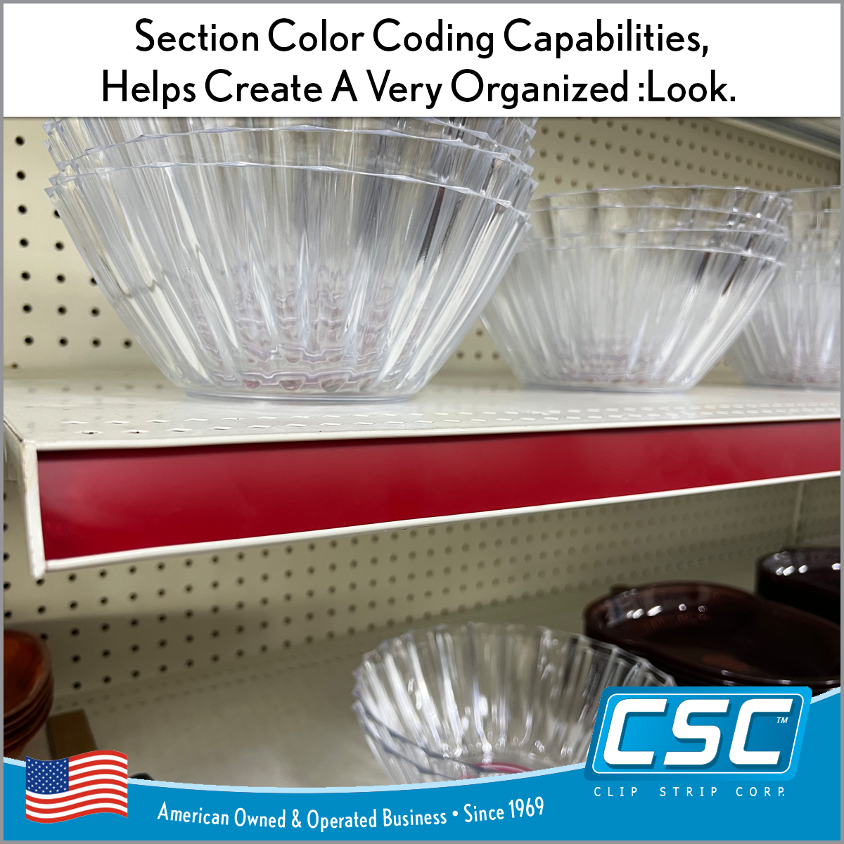 Price Channel Shelf Strips – Vinyl Label Holder Strips for Gondola ...