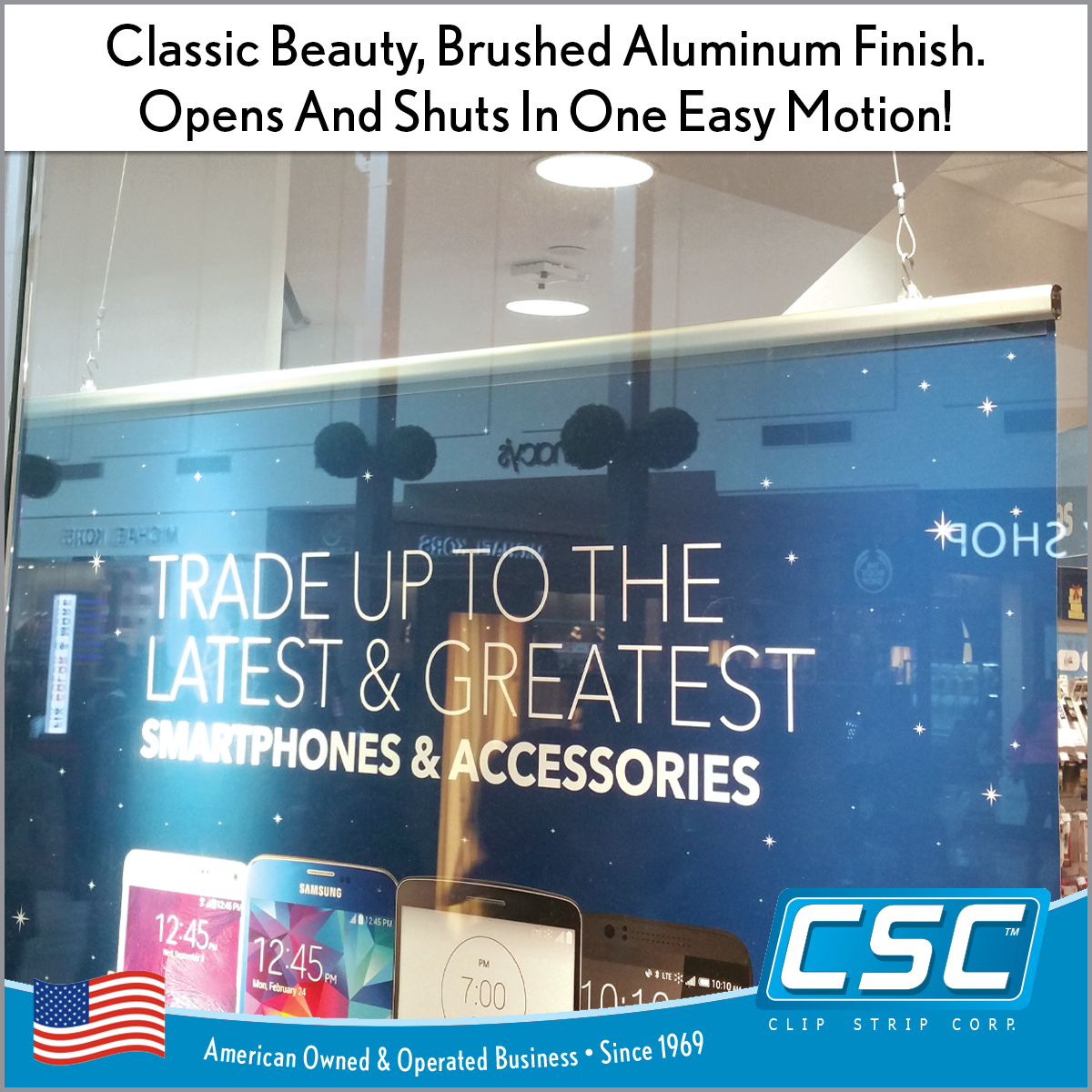 Aluminum Banner Hangers - "Classic Style" – Retail Sign Hanging Rails ...