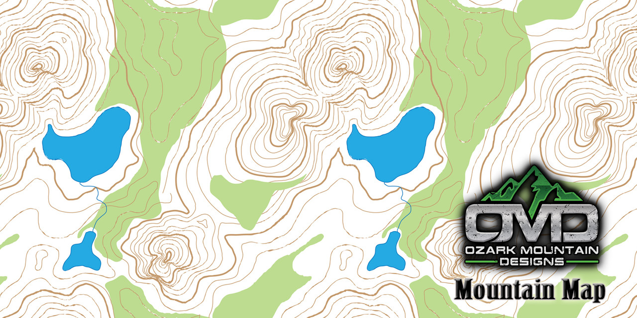Mountain Map - Ozark Mountain Designs