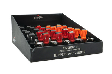 RIVERGRIP PS POP BULK NIPPER W/ZINGER 25CT - Umpqua Feather Merchants
