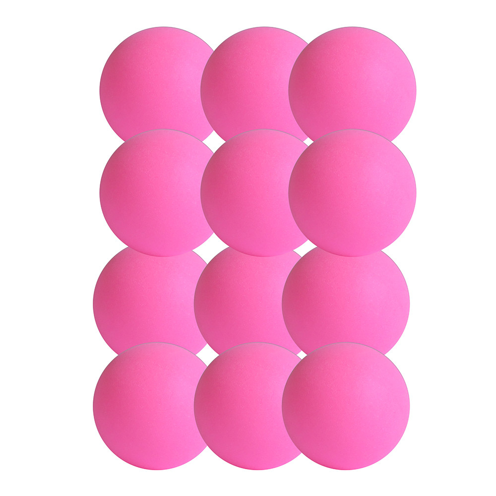 12 Ping Pong Balls - Pink - 40mm size - Plastic Beer Pong Balls, Balls ...