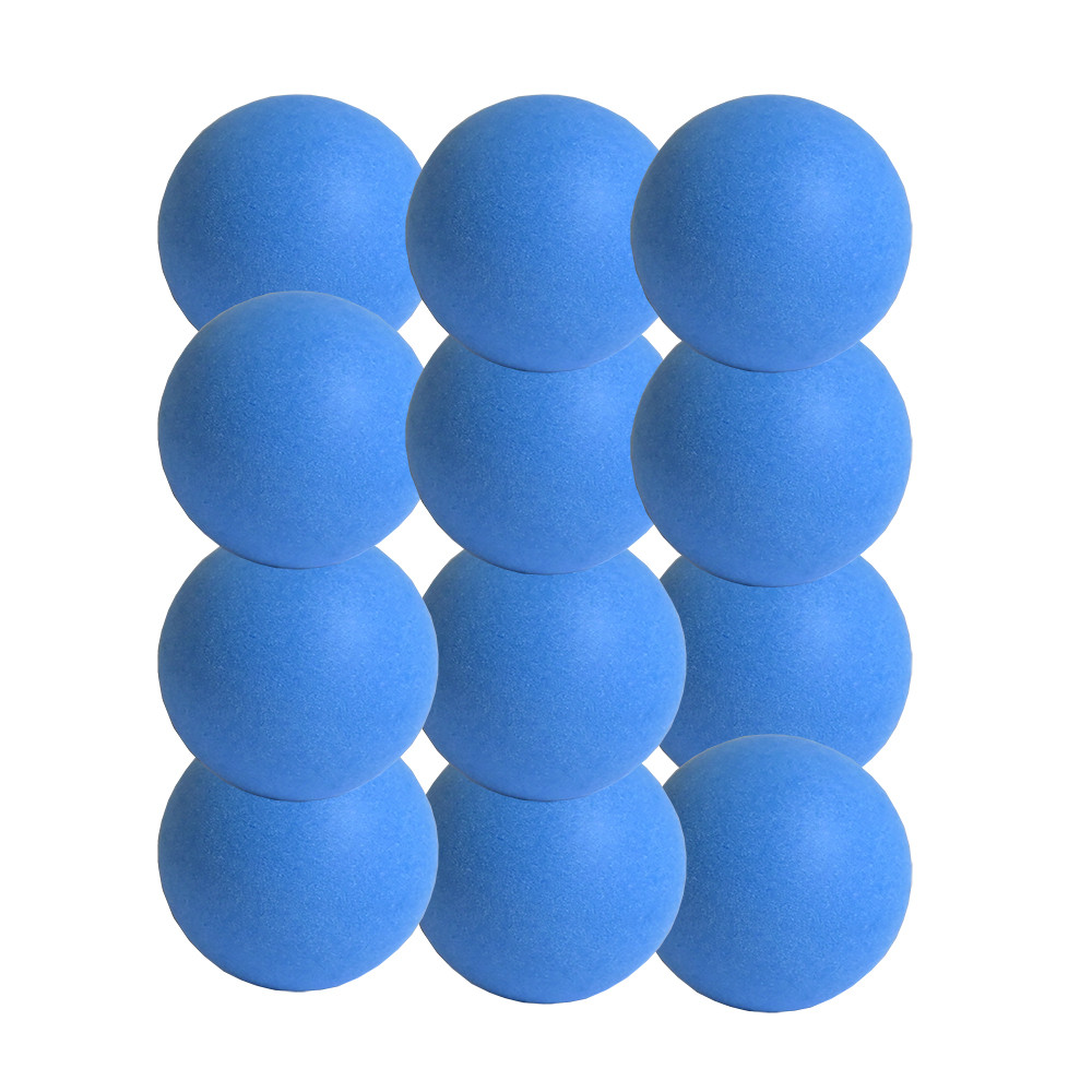 12 Ping Pong Balls - Dark Blue - 40mm size - Plastic Beer Pong Balls ...