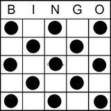 Bingo Game Pattern - Postage Stamp