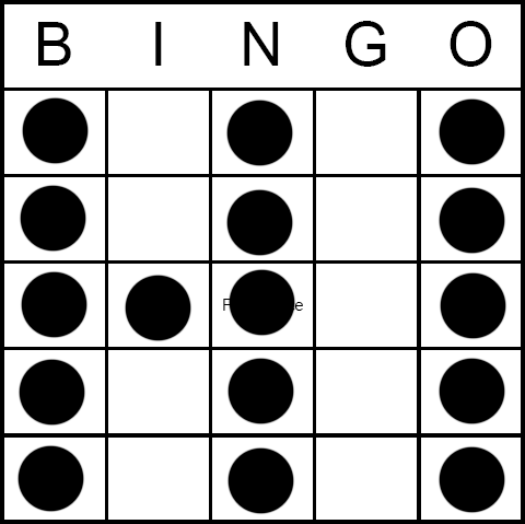 Bingo Game Patterns - Page 6 - Jackpot Bingo Supplies