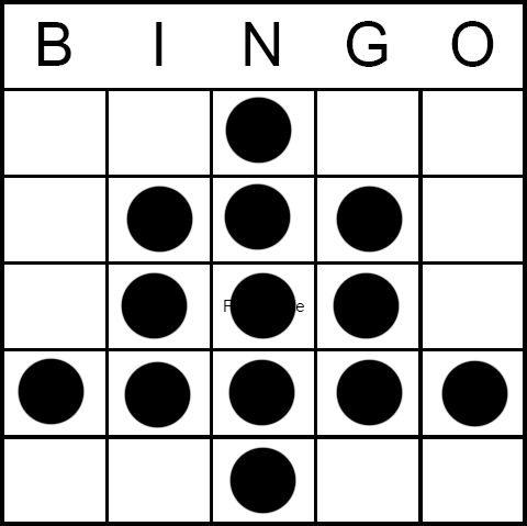 Bingo Game Pattern - CoverAll