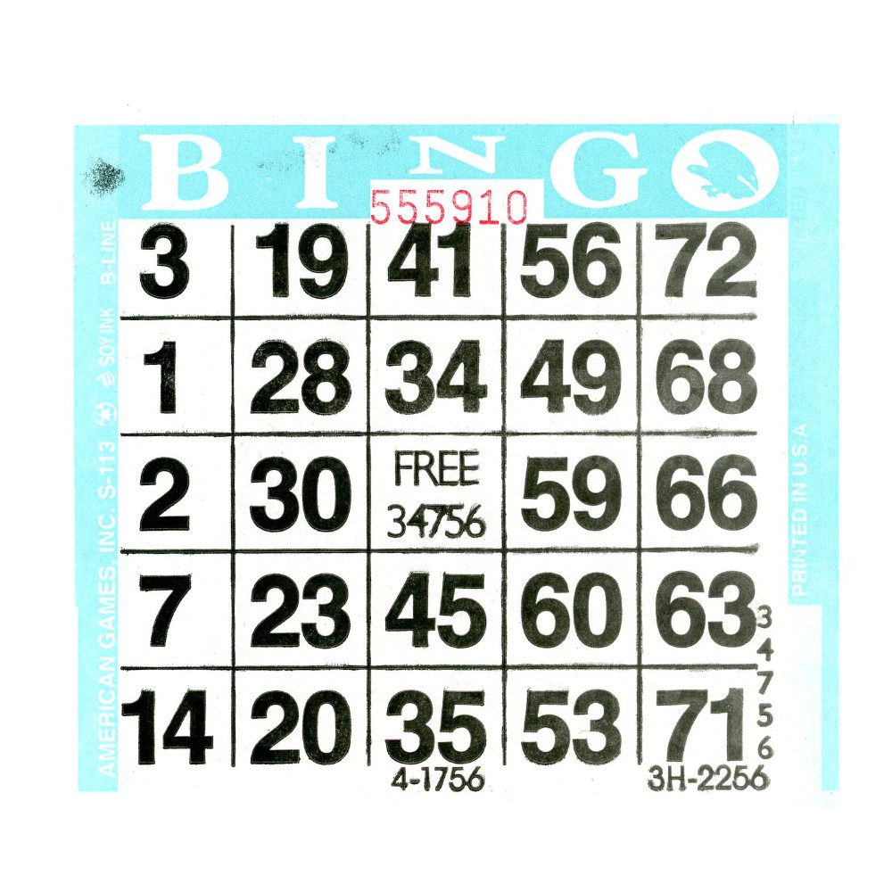 Low Priced Bingo Cards