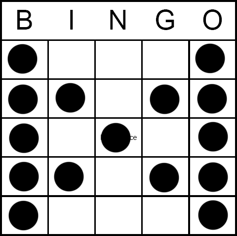 Bingo Game Patterns - Page 8 - Jackpot Bingo Supplies