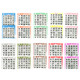 Bingo Cards - Paper Bingo Cards - Pages per Bingo Book - 10 Pages per ...