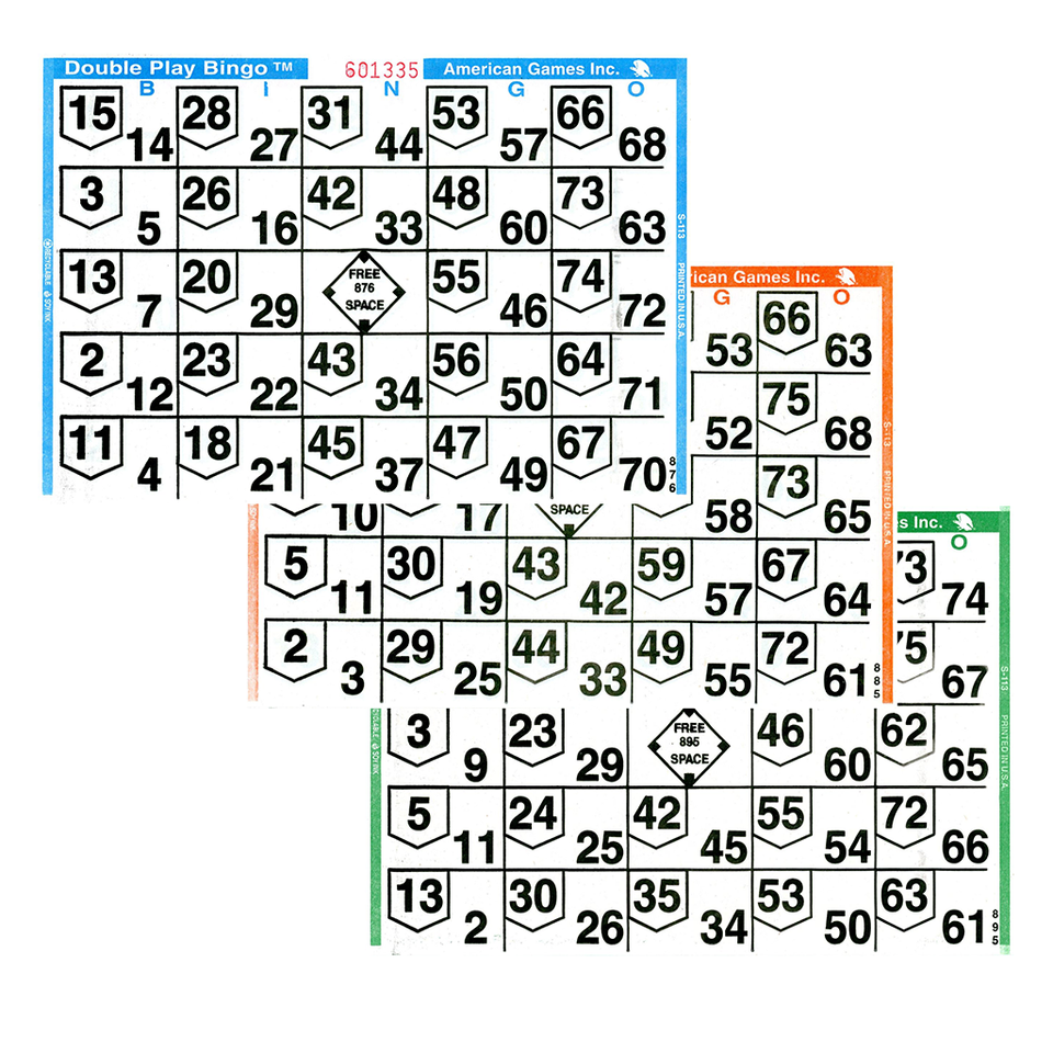 Low Priced Bingo Cards