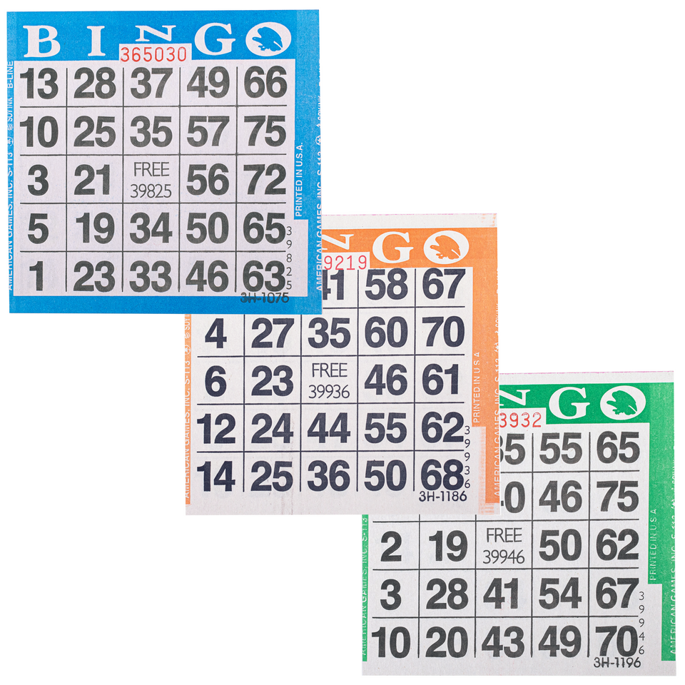 Low Priced Bingo Cards