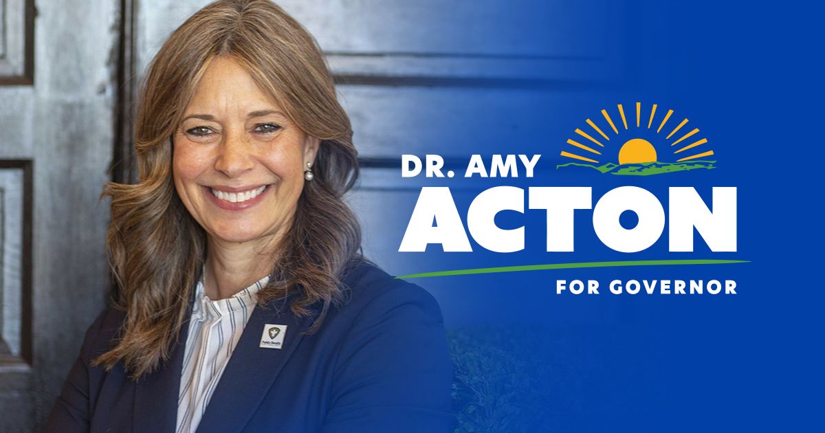Amy Acton for Governor Webstore