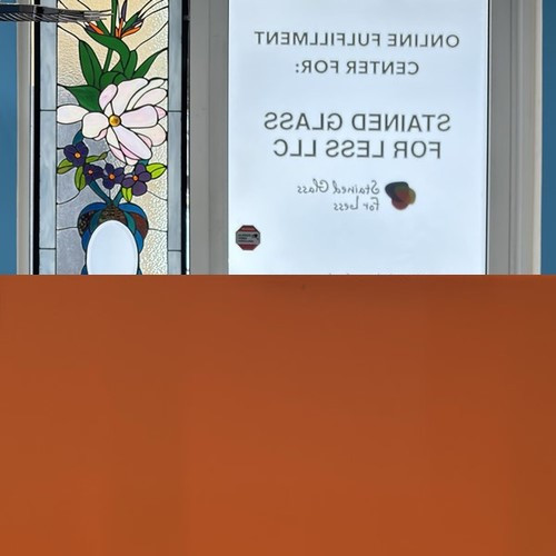 Persimmon Opalescent (OGT-271-71SF-6) | Stained Glass For Less