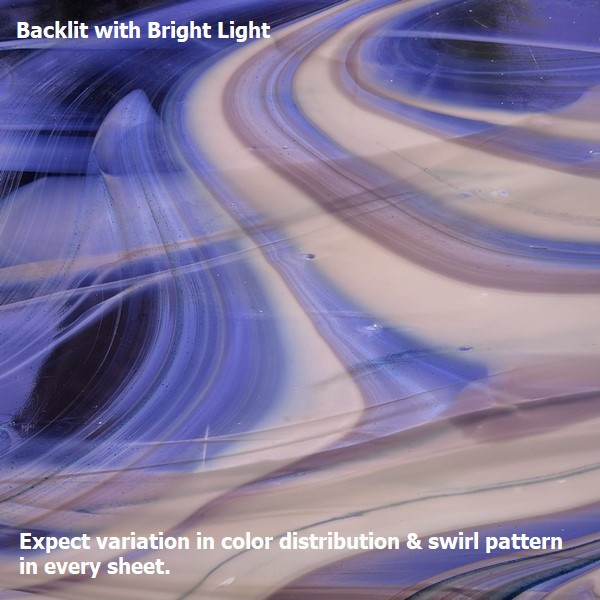 Phantom Galaxy Opal Art (OGT-70FR-6) | Stained Glass For Less
