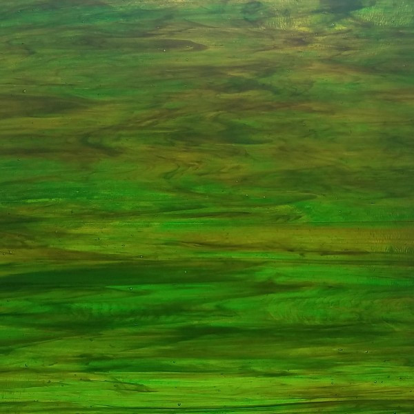 Dark Gold Amber Wispy (145SP) | Stained Glass For Less