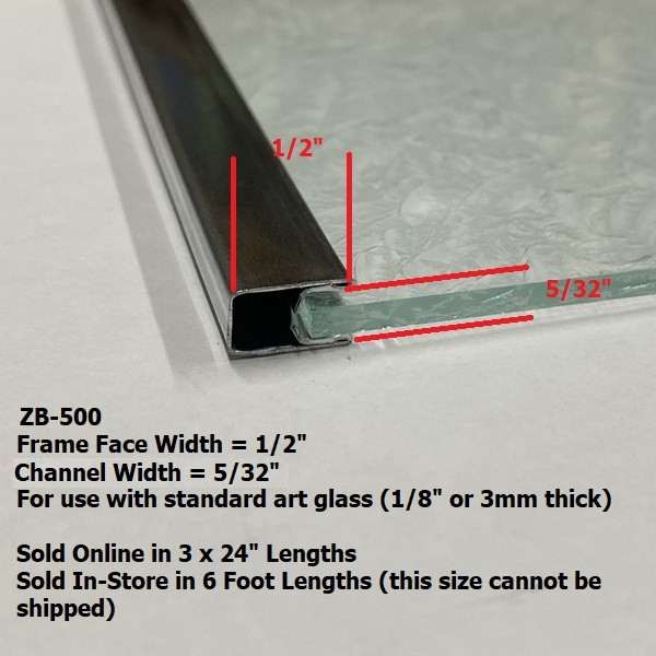 Lead Came & Metal Frame - Stained Glass For Less