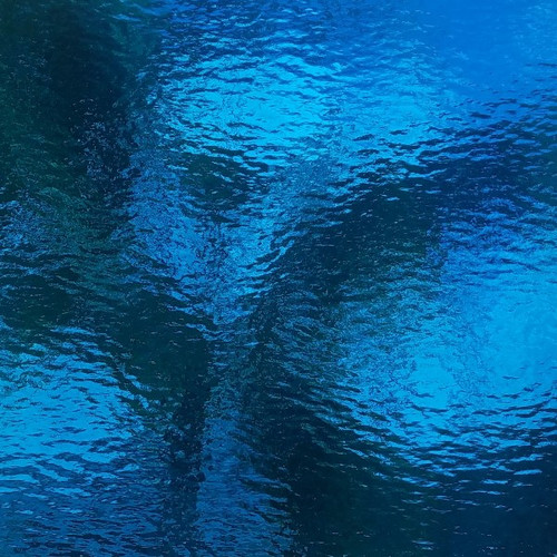 Aqua Blue Rough Rolled (OGT-533-3RRF) | Stained Glass For Less