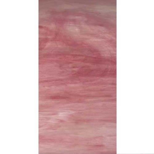 Pink & White Translucent (AGC-126-6) | Stained Glass For Less
