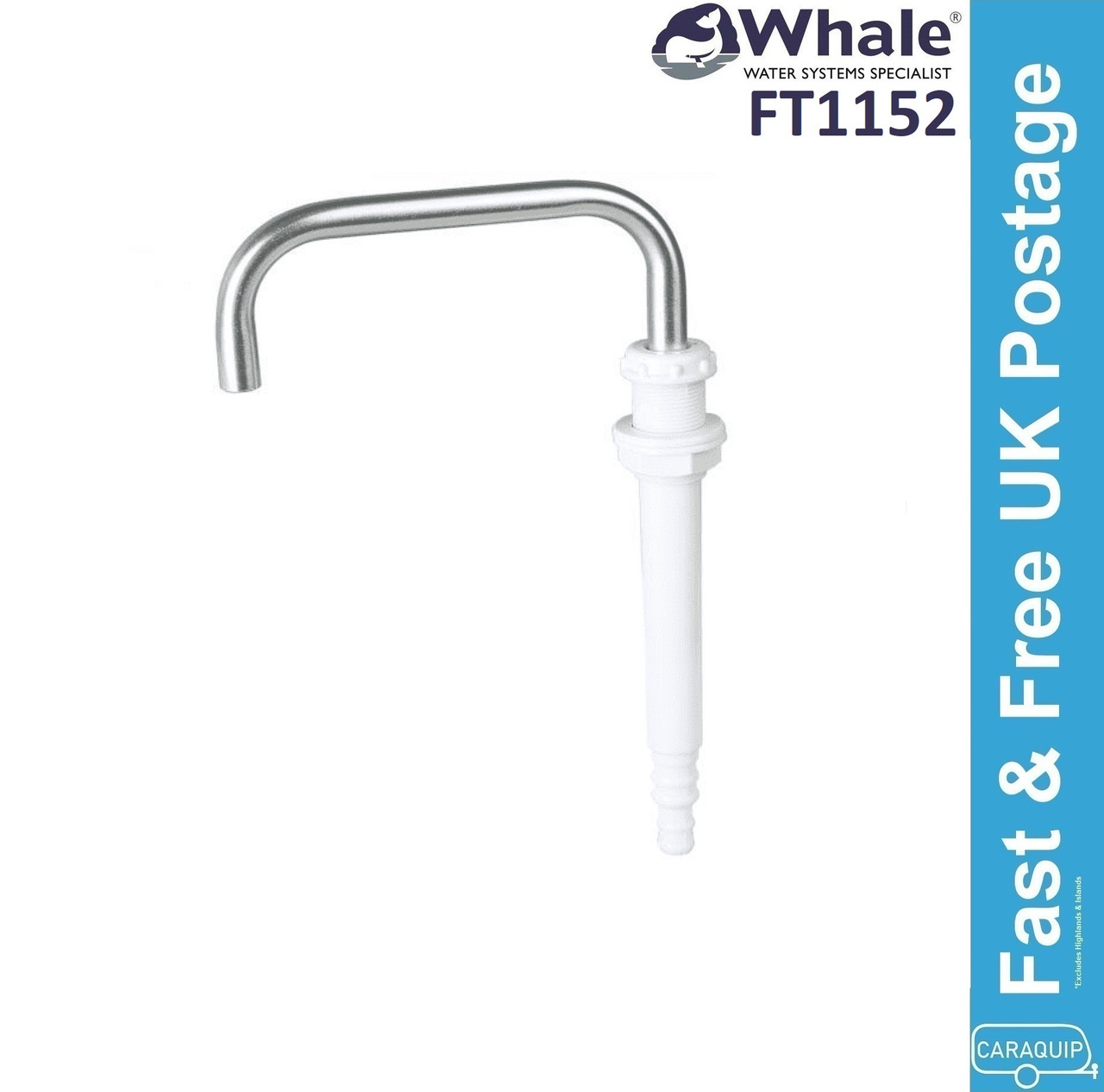 Caraquip.co.uk | WHALE Standard Telescopic Swivel Faucet