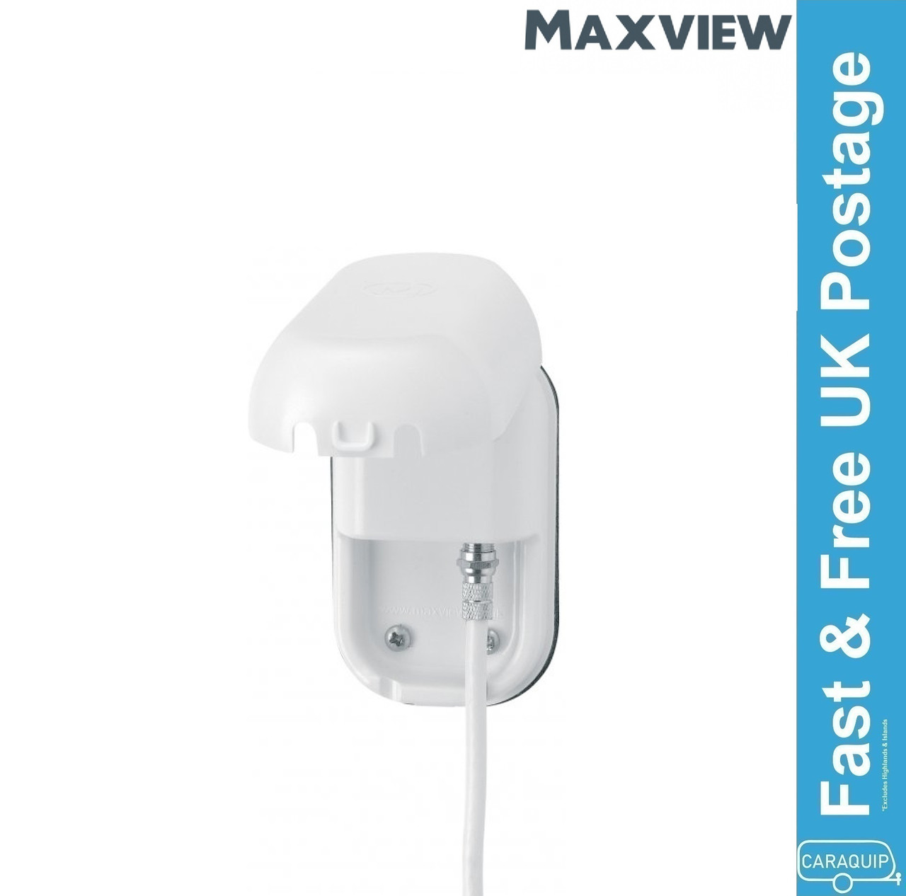 Caraquip.co.uk | Single Weatherproof Socket with 'F' Connector