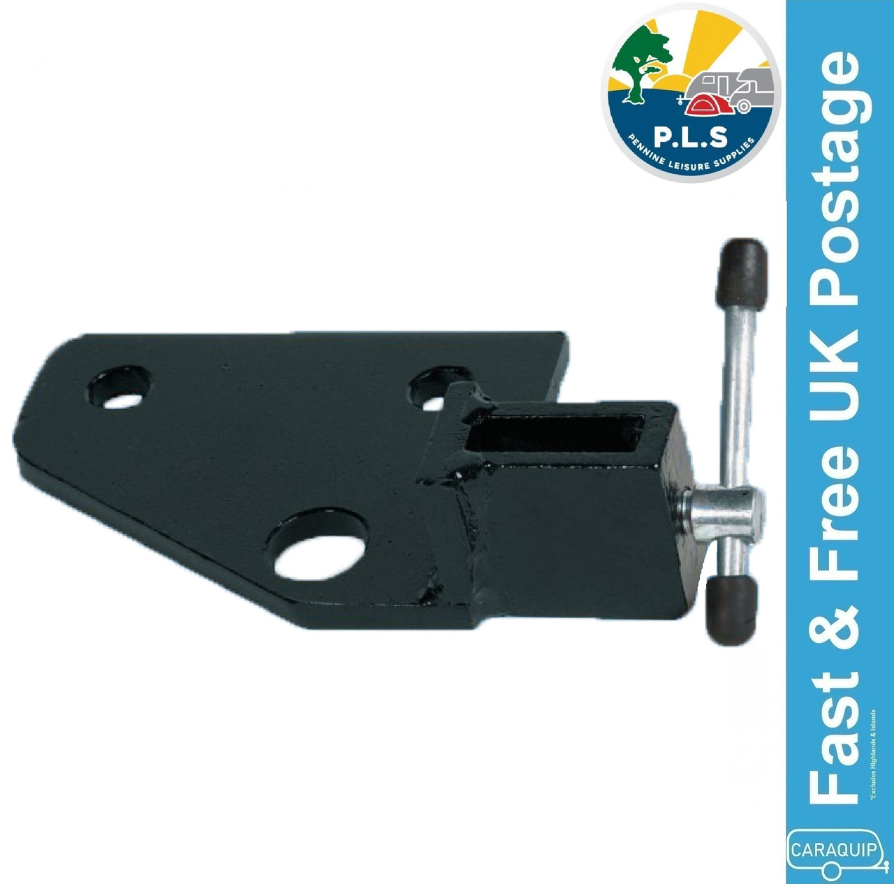 Caraquip.co.uk | Black Car/Drop Plate c/w Toggle 'B'
