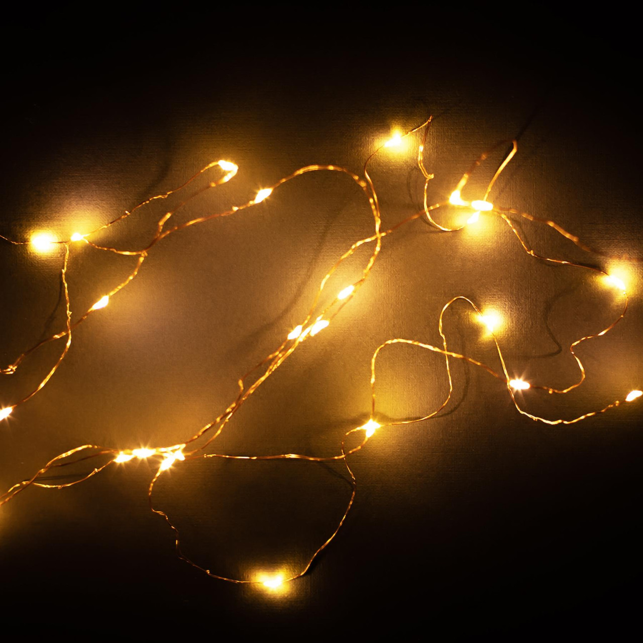 Caraquip.co.uk | Gardenwize PACK OF 2 100 LED Solar copper string lights