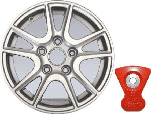 AL-KO Secure Wheel Lock No.35 Caravan Security Wheel Clamp Lock Kit ...