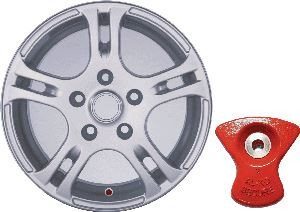 AL-KO Secure Wheel Lock No.2 Caravan Security Wheel Clamp Lock Kit ...