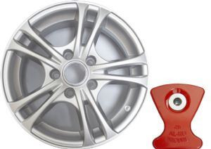 AL-KO Secure Wheel Lock No.49 Caravan Security Wheel Clamp Lock Kit ...