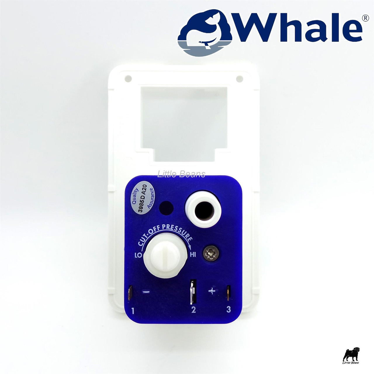 WHALE Watermaster EASI SLIDE Water Inlet Socket White Caravan Motorhome ...