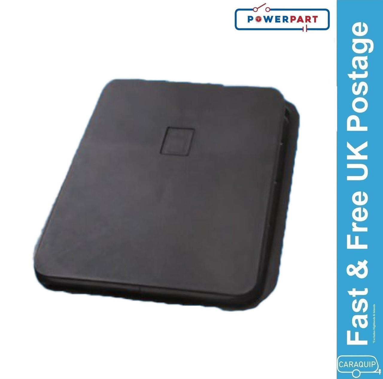 Caravan Underfloor Battery Box c/w Lid Motorhome Camper Boat PO553 ...