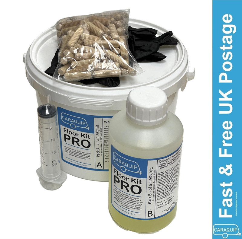 Caravan Floor Delamination Repair Kit Adhesive Damp Motorhome Static ...