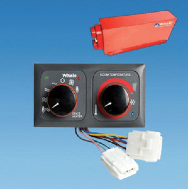 WHALE Space Heater Control Panel Gas Only Caravan Motorhome AK1269 ...