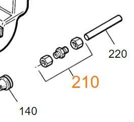 Truma Gas Pipe Straight Fitting 8mm For Steel Pipe Caravan Motorhome ...