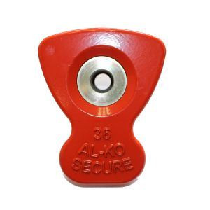 AL-KO Secure Wheel Lock No.36 Caravan Security Wheel Clamp Lock Kit ...