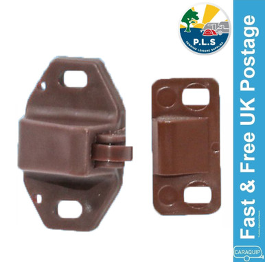 Caraquip.co.uk | BROWN Plastic Door Catch