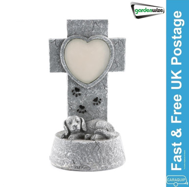 Caraquip.co.uk | Solar Dog Memorial Light