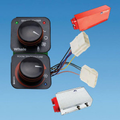 WHALE Space Heater Gas & Electric Control Panel Caravan Motorhome ...