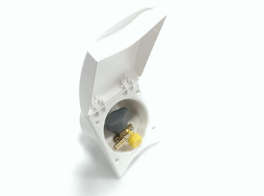 Truma BBQ Gas Outlet Point Socket Housing Kit White Caravan Motorhome ...