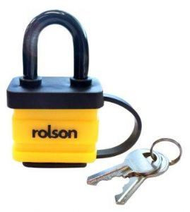 Rolson 40mm Heavy Duty Laminated Steel Padlock - 66521 - Caraquip