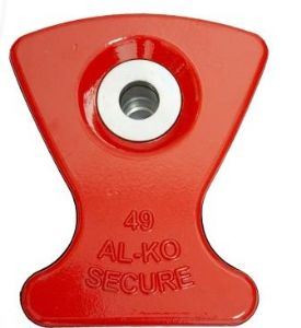 AL-KO Secure Wheel Lock No.49 Caravan Security Wheel Clamp Lock Insert ...