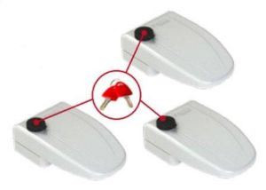 Fiamma Safe Door Security 3 Lock Through Wall Caravan Motorhome White ...