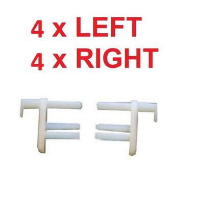Seitz Dometic Flyscreen Caravan Motorhome Window Blind End Clips 4 L/H ...