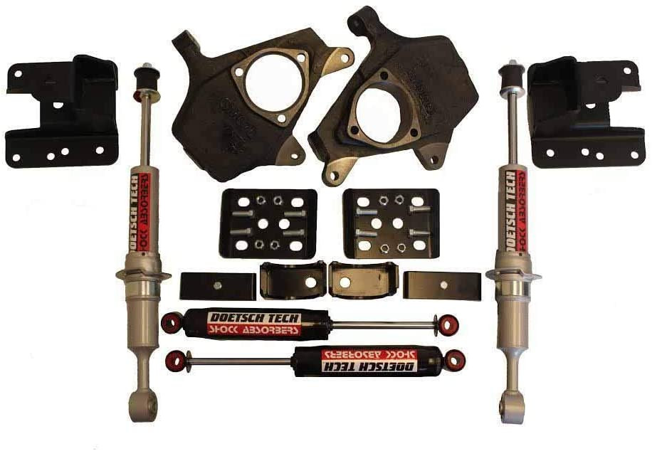 RTZ 5" Front 7" Rear Lowering Kit for Chevrolet Silverado 1500 ...